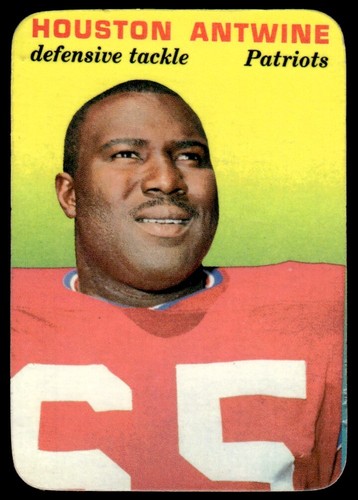 1970 TOPPS GLOSSY HOUSTON ANTWINE BOSTON PATRIOTS #21 | eBay