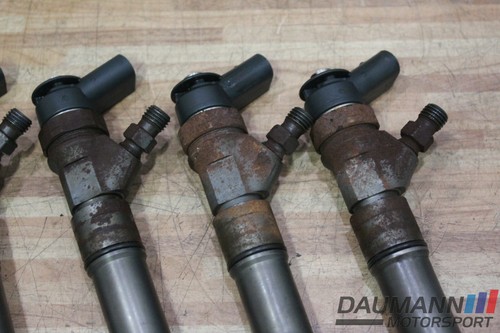 6x INJEKTOREN Original + BMW 3er E90 E91 E92 325d M57 + Einspritzdüsen ...