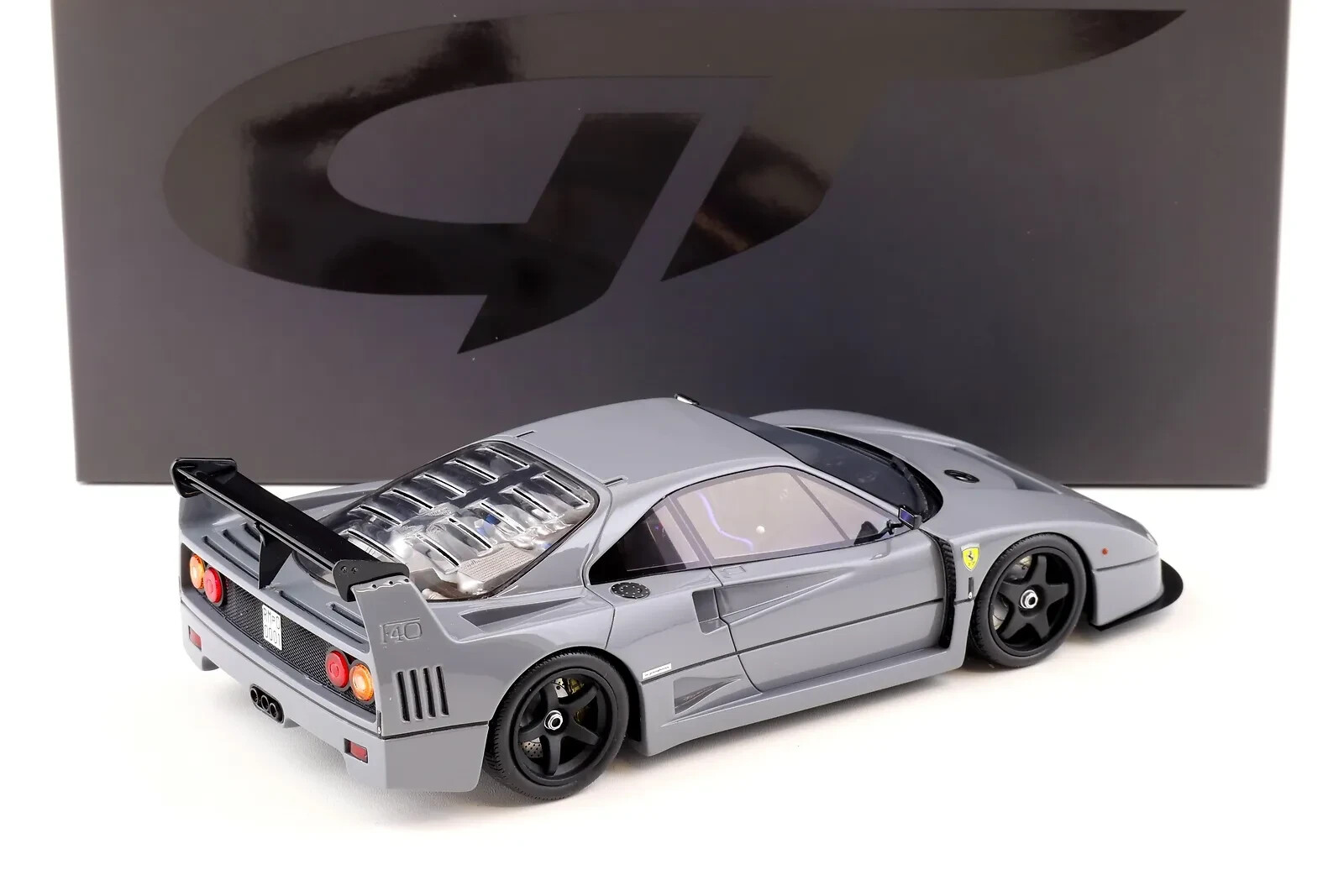 Ferrari F40 Competizione Nardo Grey 1989 Model Car 1/18 Scale By GT ...