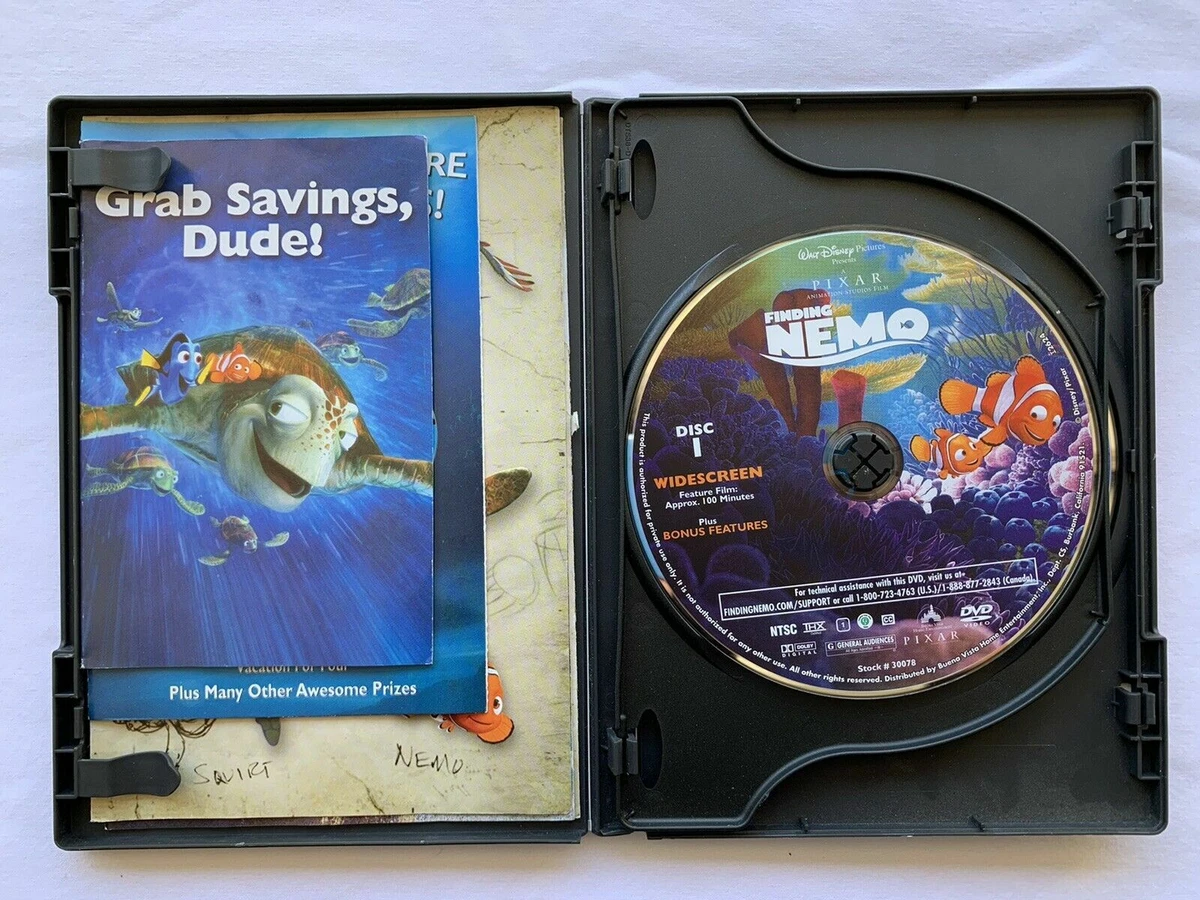 Finding Nemo Dvd 2003 Ebay