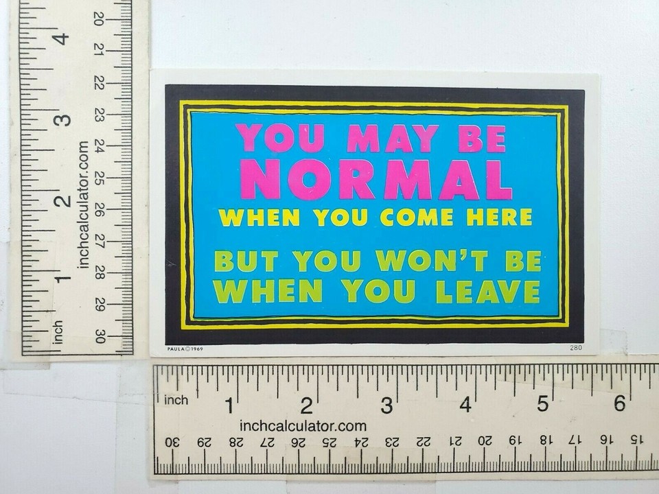 1969 Normal When You Come Satire Humor Paula Company Postcard Comic 280 ...