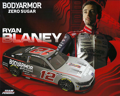 2025 RYAN BLANEY "BODY ARMOR" #12 NASCAR CUP SERIES POSTCARD | eBay
