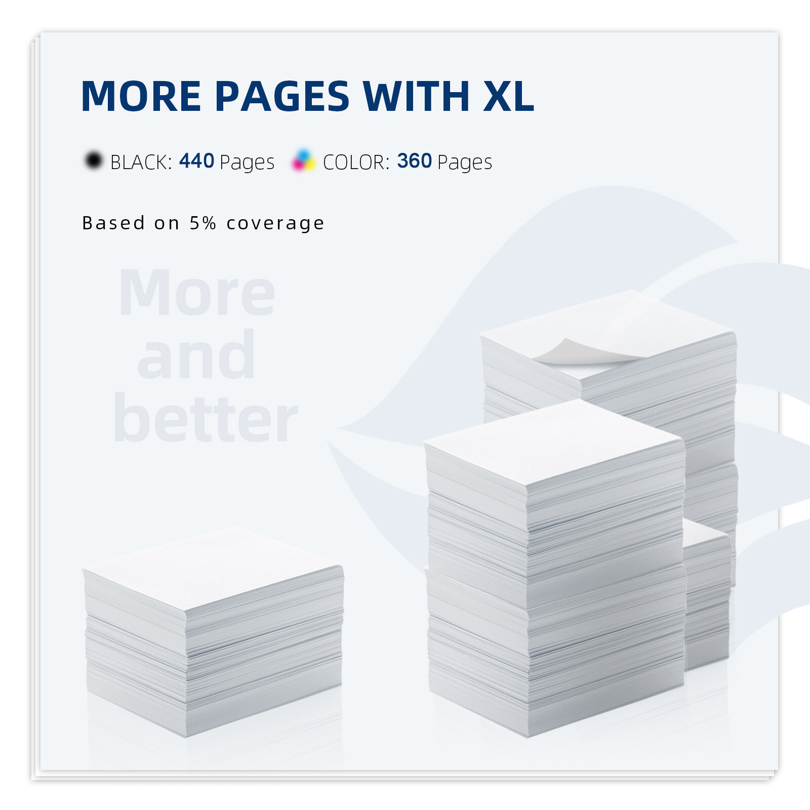 Black Color 67XL Ink Cartridge for HP 67XL Deskjet 2700 4155 4158 Envy ...