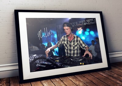 Avicii Live Onstage Autographed Poster Print. A3 A2 A1 Sizes | eBay
