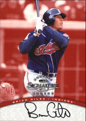 1997 Donruss Signature Autographs #38 Brian Giles Auto /3900 - NM-MT | eBay