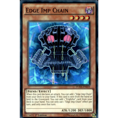 Edge Imp Chain FUEN-EN019 Yu-Gi-Oh! Card Super Rare 1st Edition | eBay