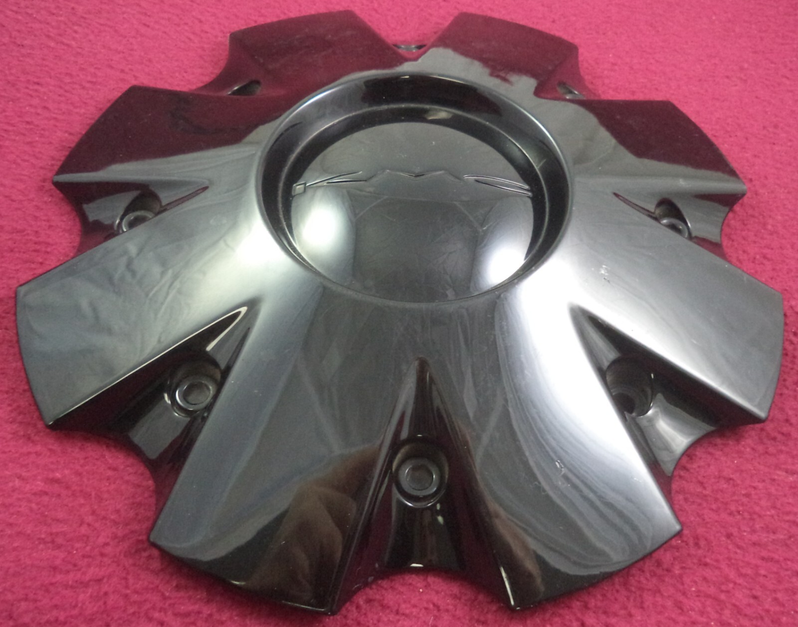 KMC Black Custom Wheel Center Caps (4) pn: 841L210 A0138 LG0905-09 for ...