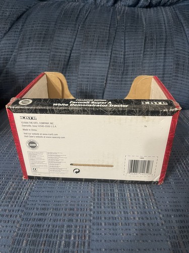 2000 Ertl 1:16 IH Farmall Super A White Demonstrator Tractor, #14052 ...