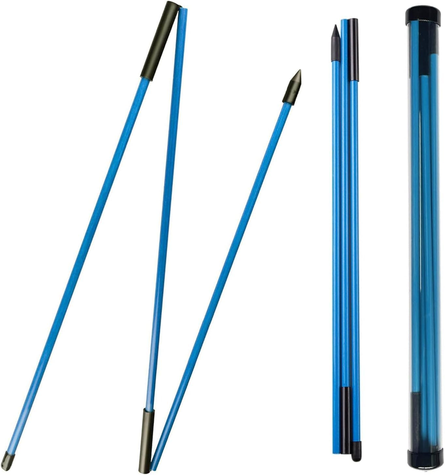 Golf Alignment Stick, 2 Pack Collapsible Golf Practice Rods,For Aiming ...