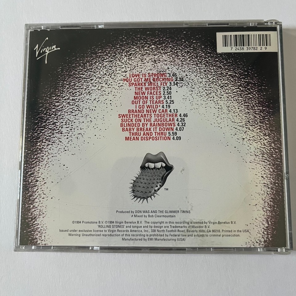 The Rolling Stones - Voodoo Lounge - CD - FREE SHIPPING | eBay
