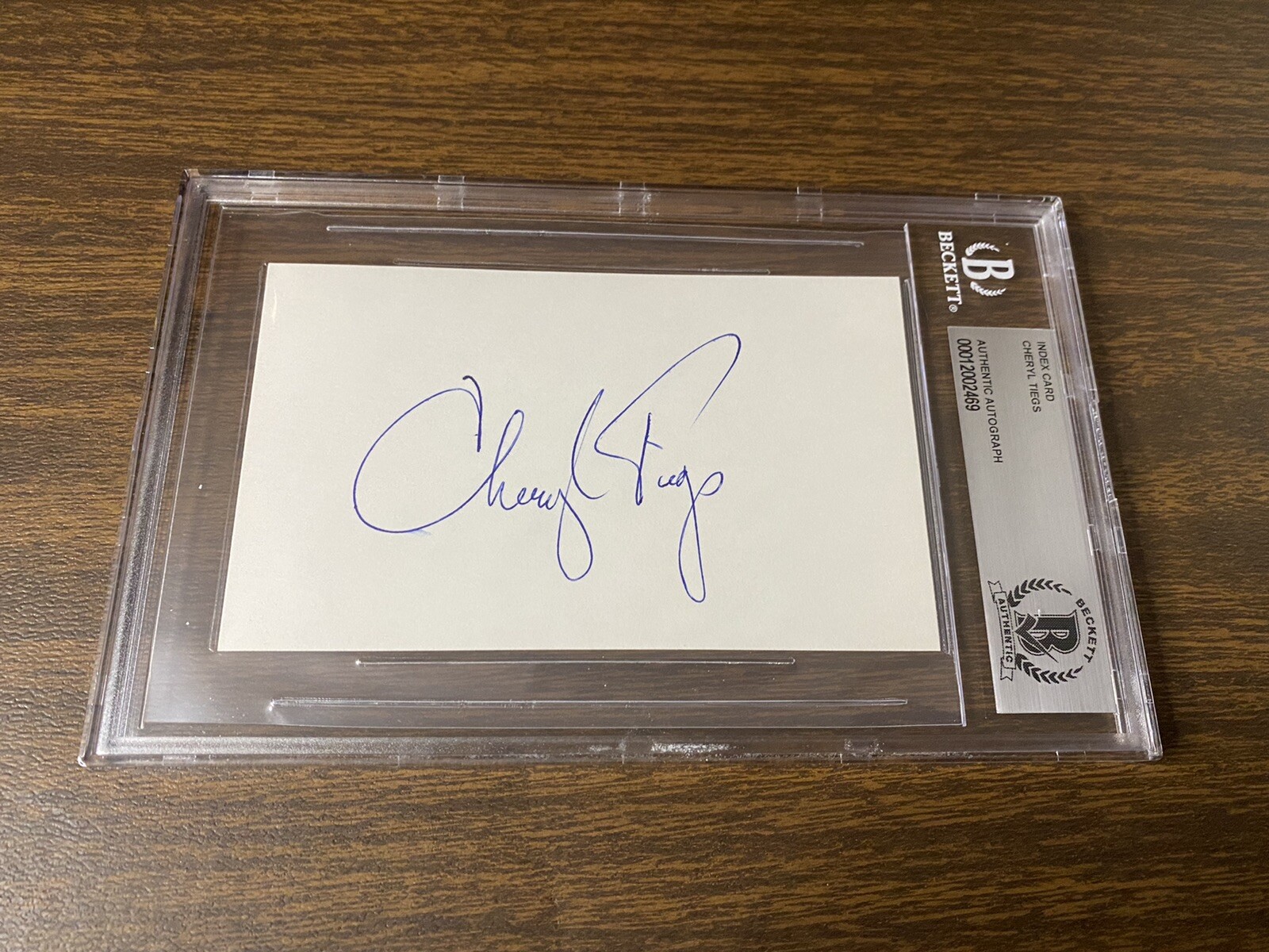 Authenticated Cheryl Tiegs Autograph Supermodel Model Sports ...