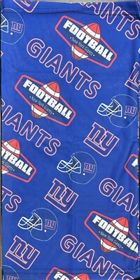 Unisex Adult NFL New York Giants Themed Neck Gaiter Balaclava Face Mask ...