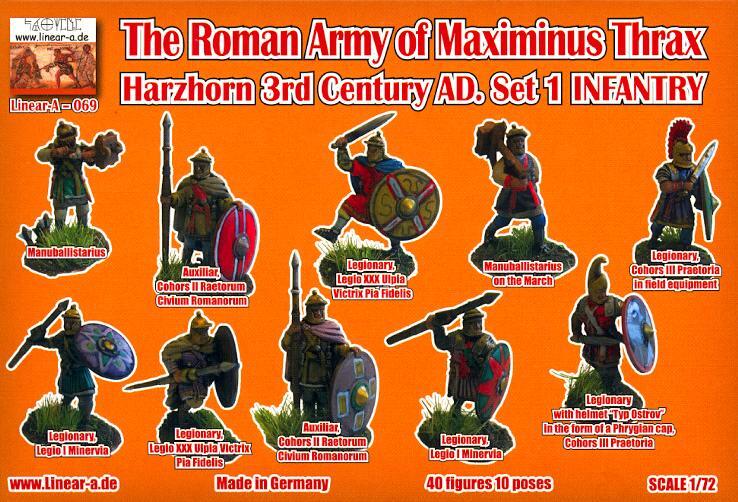 Linear A Models 1/72 THE ROMAN ARMY OF MAXIMINIUS THRAX HARZHORN ...