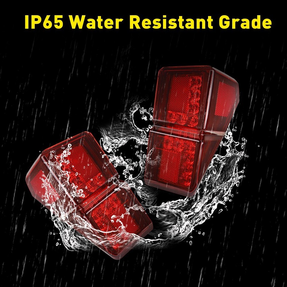 UTV Left+Right Rear Tail Light for Polaris Ranger 1000 XP/Crew 2018 ...