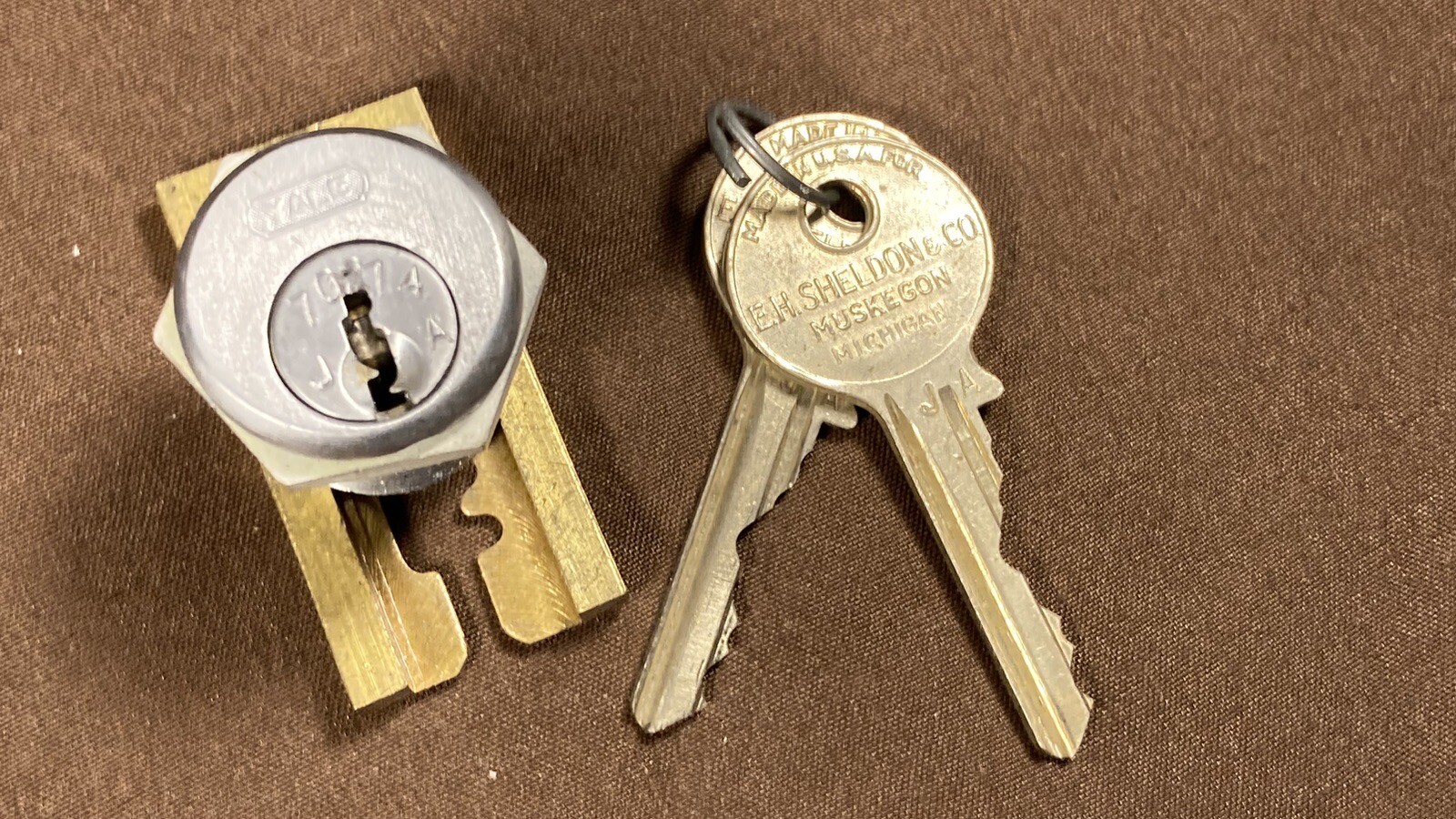 H. Sheldon Co Laboratory Medical School Furniture Cabinet Desk Drawer ...