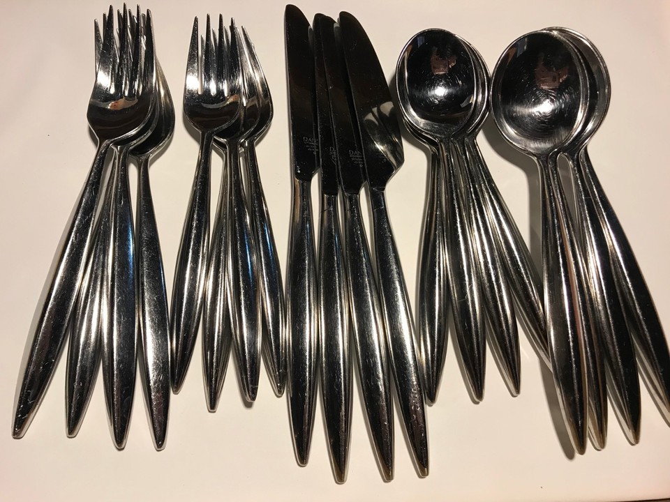 Dansk 20 Piece Stainless Flatware Set, Service for 4 - CHOICE of ...