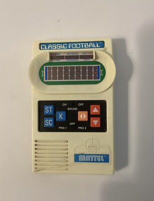 Football Mattel (1977) Retro Handheld Games