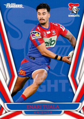 2023 NEWCASTLE KNIGHTS NRL Card ENARI TUALA Traders | eBay Australia
