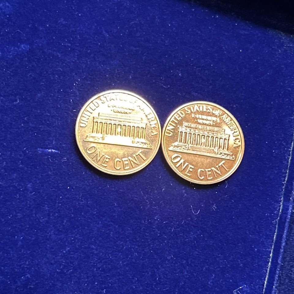 1960 P Large & Small Date Gem Proof Red Cents!! SUPERB!! Nice ...