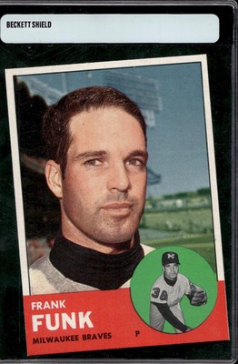 1963 Topps #476 Frank Funk | eBay