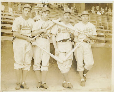 1941 Brooklyn Dodgers Herman Reese Camilli Lavagetto Reprint Repro ...