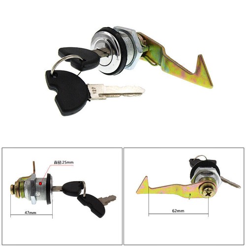 1× Trunk Locks Rear Seat Luggage Case Tail Box Locks Modification Set ...