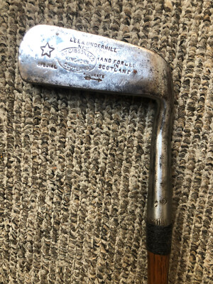 Star Gibson Kinghorn Lee & Underhill, NY offset putter Willie Park ...