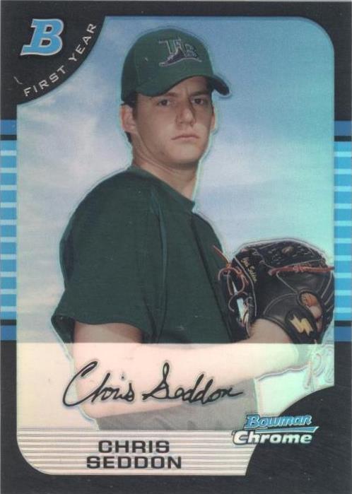 2005 Bowman Chrome - First Year Chris Seddon #208 Refractor (RC) for ...