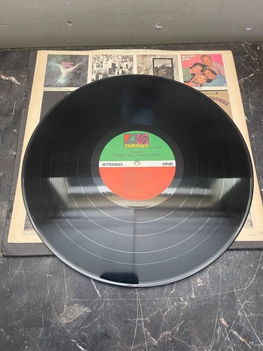 ORIGINAL 1970 CROSBY STILLS NASH & NEIL YOUNG DEJA VU VINYL LP OUR ...