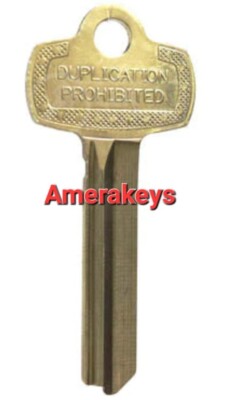 New SFIC Core D Keyway Uncut Blank, Locksmith, Keysmith, Maintenance ...
