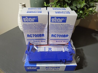 STAR RC700BR Printer Ribbon Ink Use with SP700. 5 Pack, Brand New ...