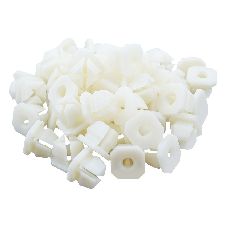 50x Headlight Bezel Grill Screw Nut Clip Fit For GM Chevrolet ...