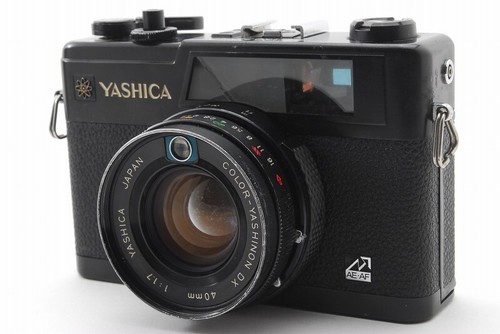YASHICA ELECTRO 35GX AE AF BLACK 35MM RANGEFINDER FILM CAMERA **HAD A ...