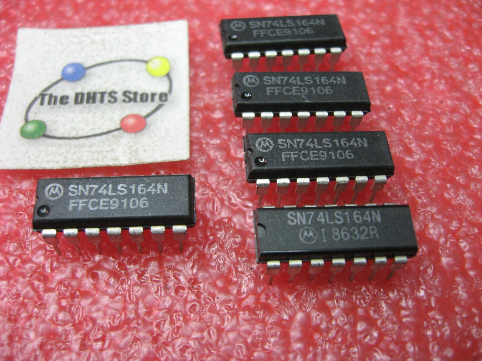 SN74LS164N Motorola Shift Register TTL IC 74LS164 74164 - NOS Qty 5 | eBay