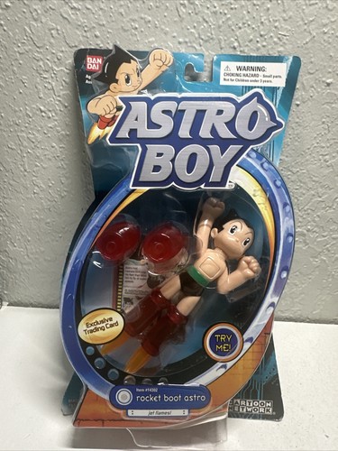 "Astro Boy Rocket Boot Jet Flames"W/ Trading Card~Light up Boots~New ...