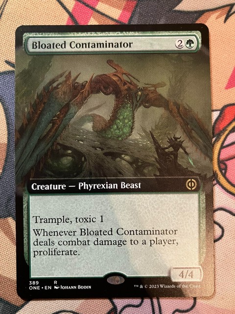 MTG Bloated Contaminator Phyrexia: All Will Be One 159/271 Regular Rare ...