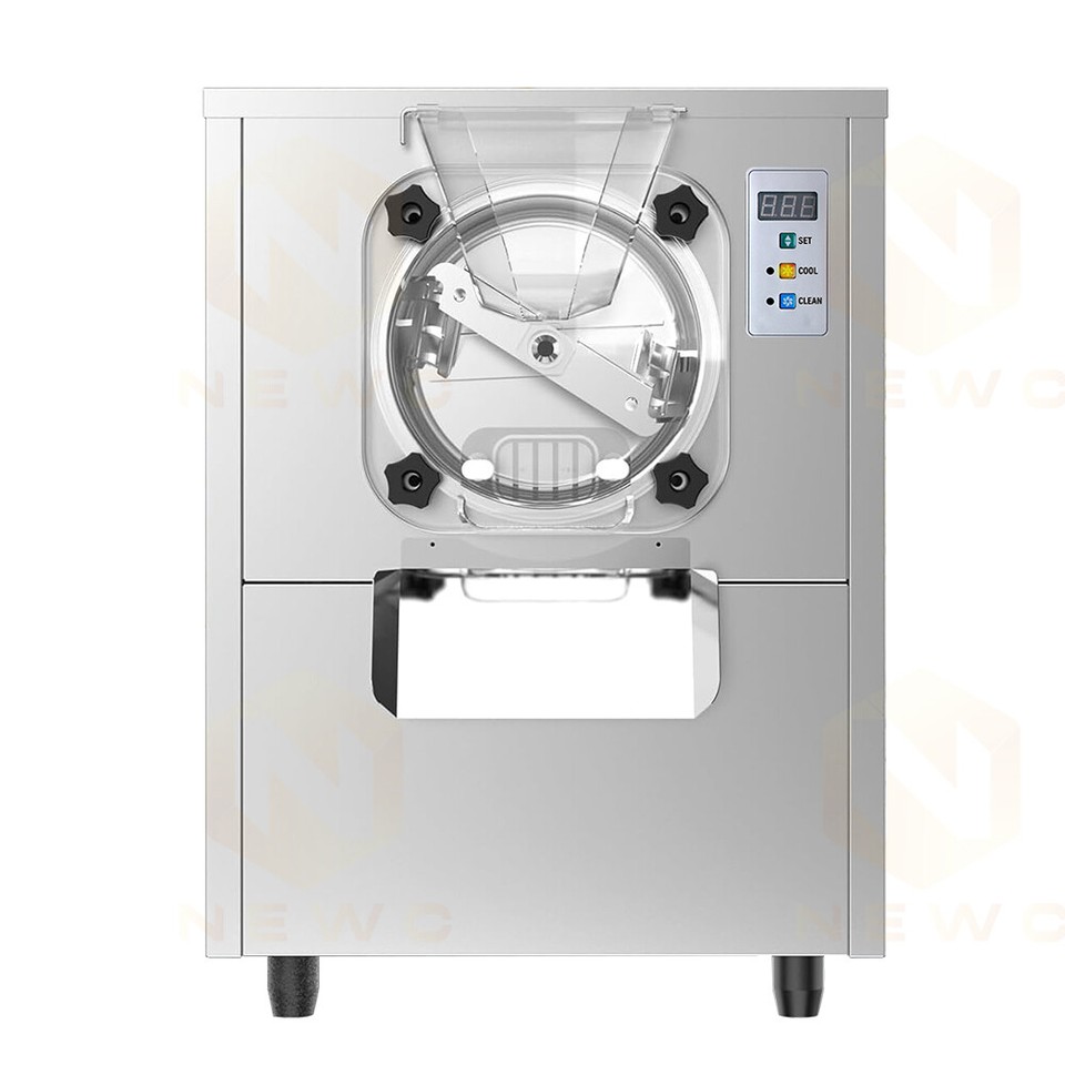 Commercial Hard Serve Ice Cream Machine Ice Auto Clean Cream Maker ...