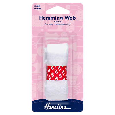 Hemline Ourlet Web: Thermocollant : 10m X 25mm | eBay