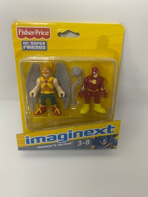 Fisher-Price Imaginext DC Super Friends, Hawkman & The Flash | eBay