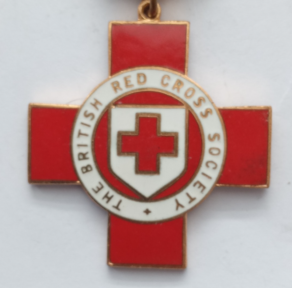 Vintage 1950s The British Red Cross Society First Aid Medal. PB1-180 ...