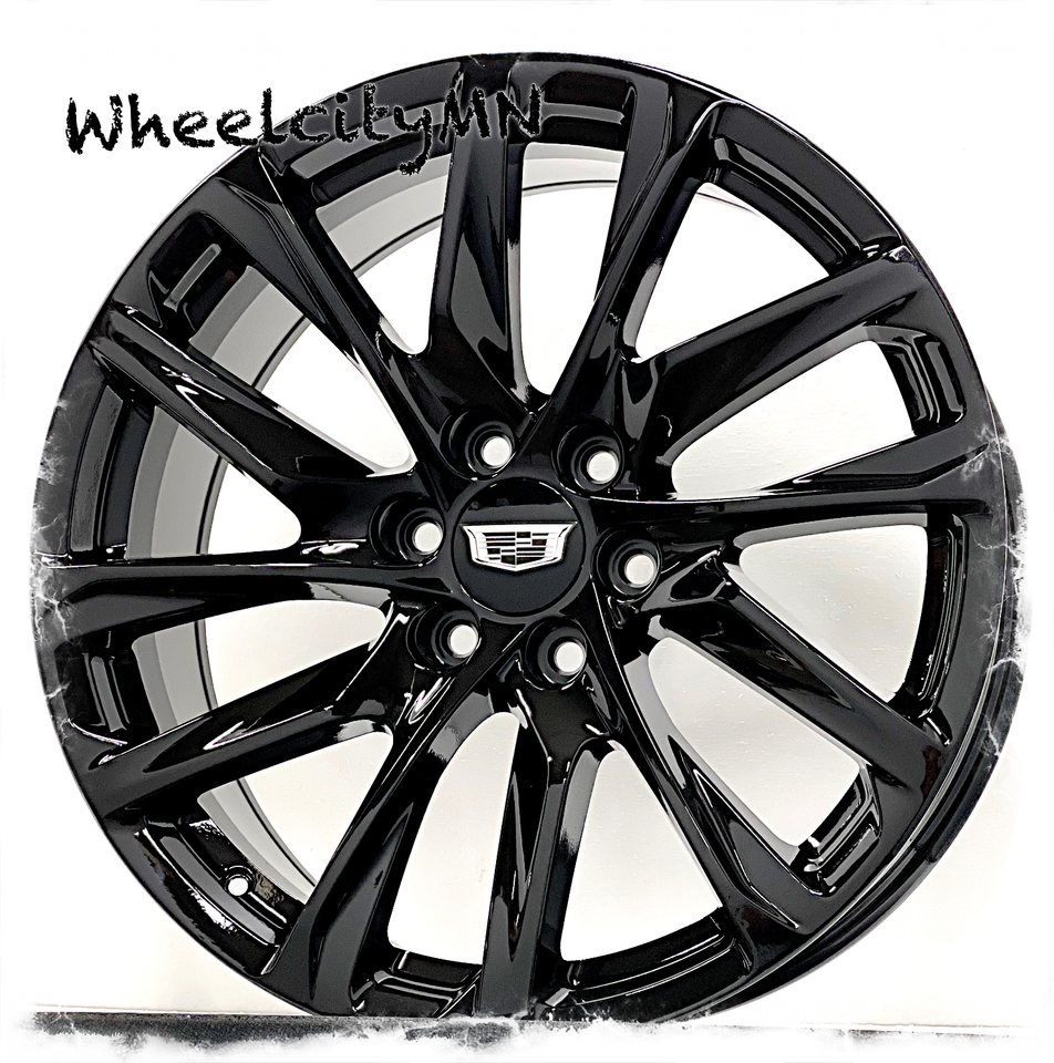 24" gloss black 2022 Cadillac Escalade Sport Platinum OE replica SSX ...