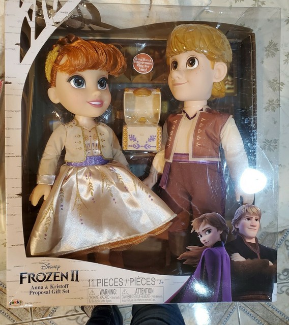 Disney Dolls Toy Anna & Kristoff Frozen 2 Proposal Gift Set Girl Boy ...