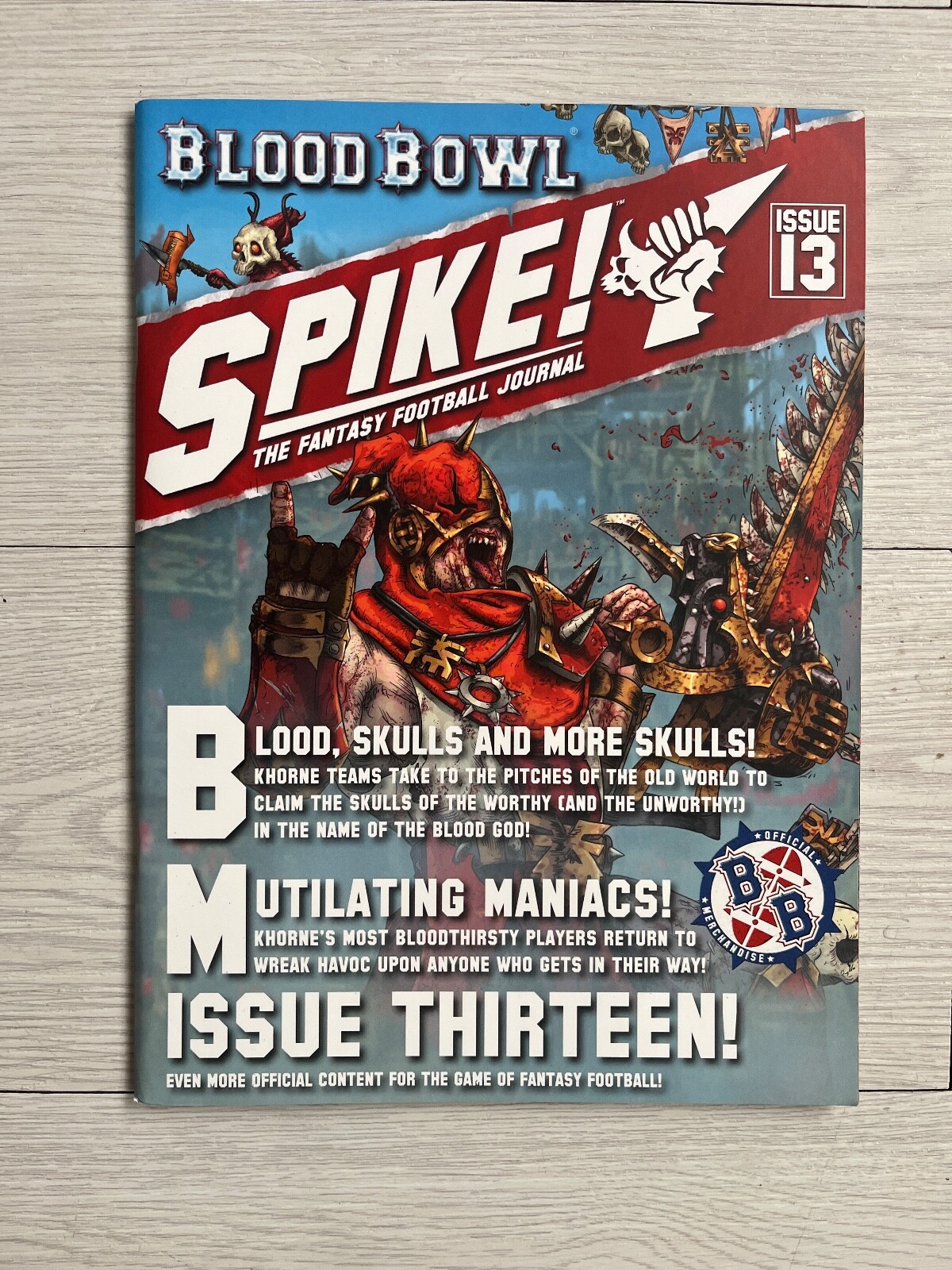 Blood Bowl Halfing Ogres Chaos Renegade Khorne Norse Spike Magazine 5 8 ...