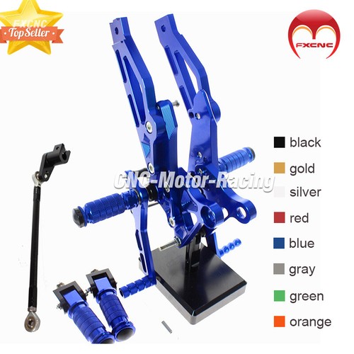 For Honda GROM MSX 125 2012-2015 2016 CNC Aluminum Rearsets Footpegs ...