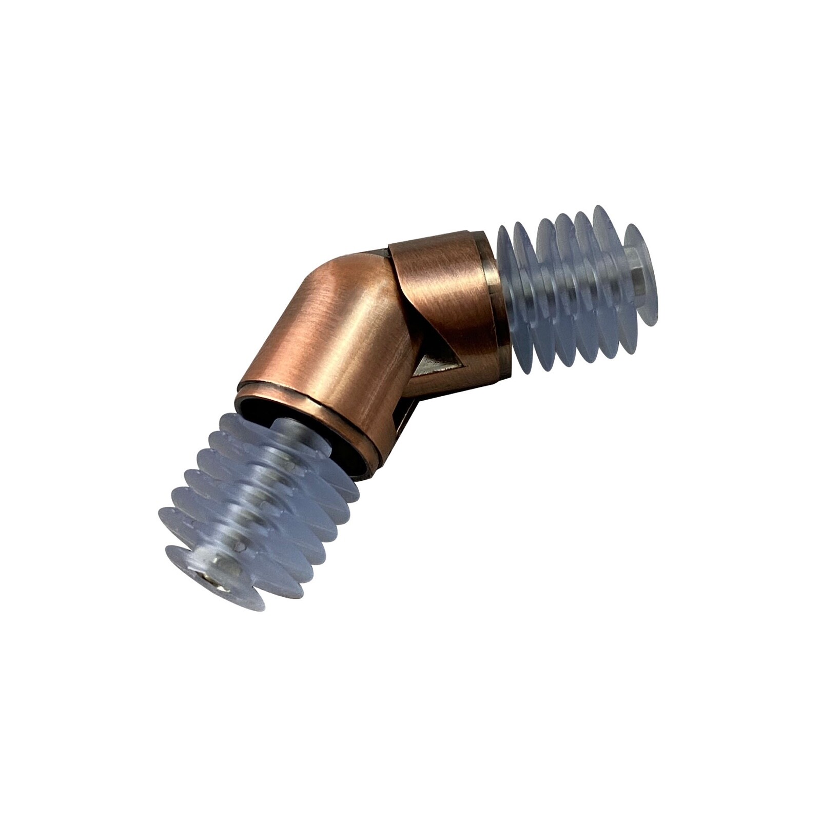 Single Metal 28mm Bay Window Curtain Pole Elbow Joint Black Satin ...