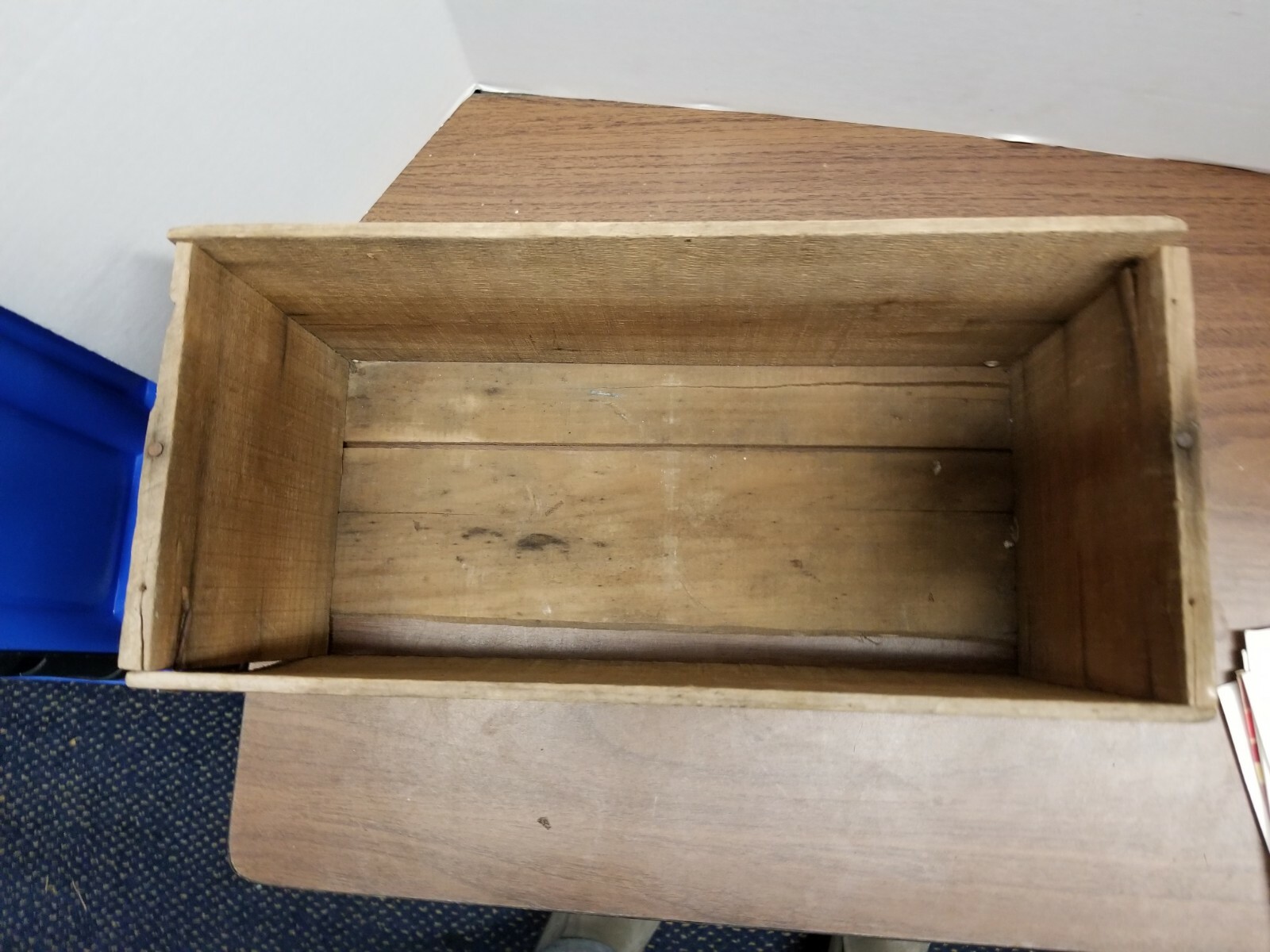 1950's Anglo Corned Beef Wood Box Crate Argentine Wooden Industria ...