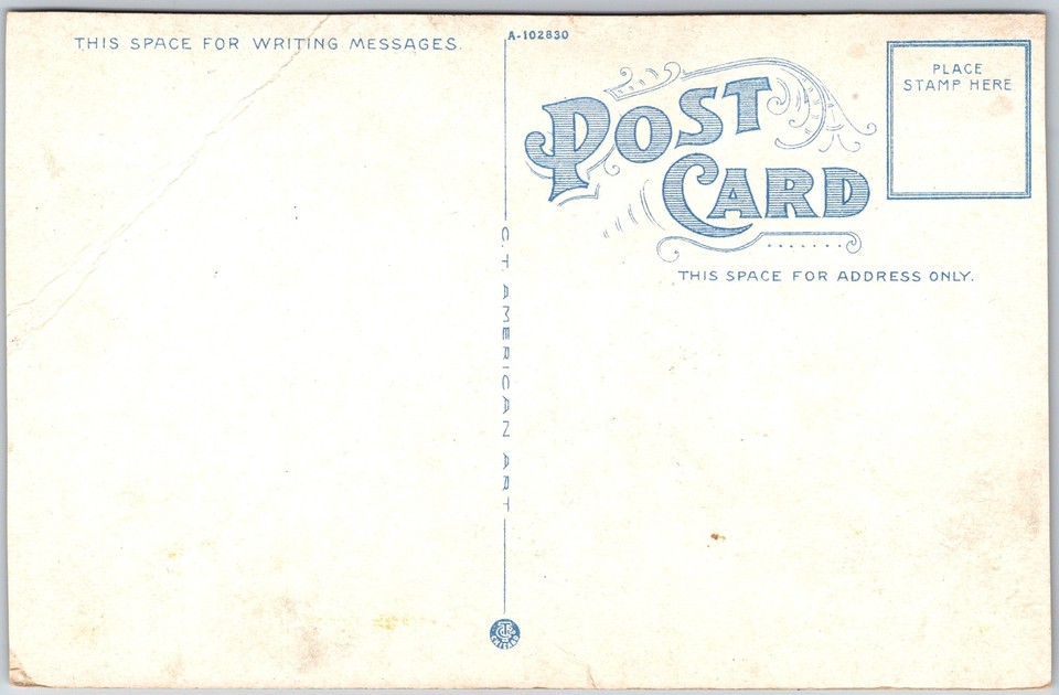 Augusta Maine ME, St. Augustine Church, Religious Building, Vintage ...