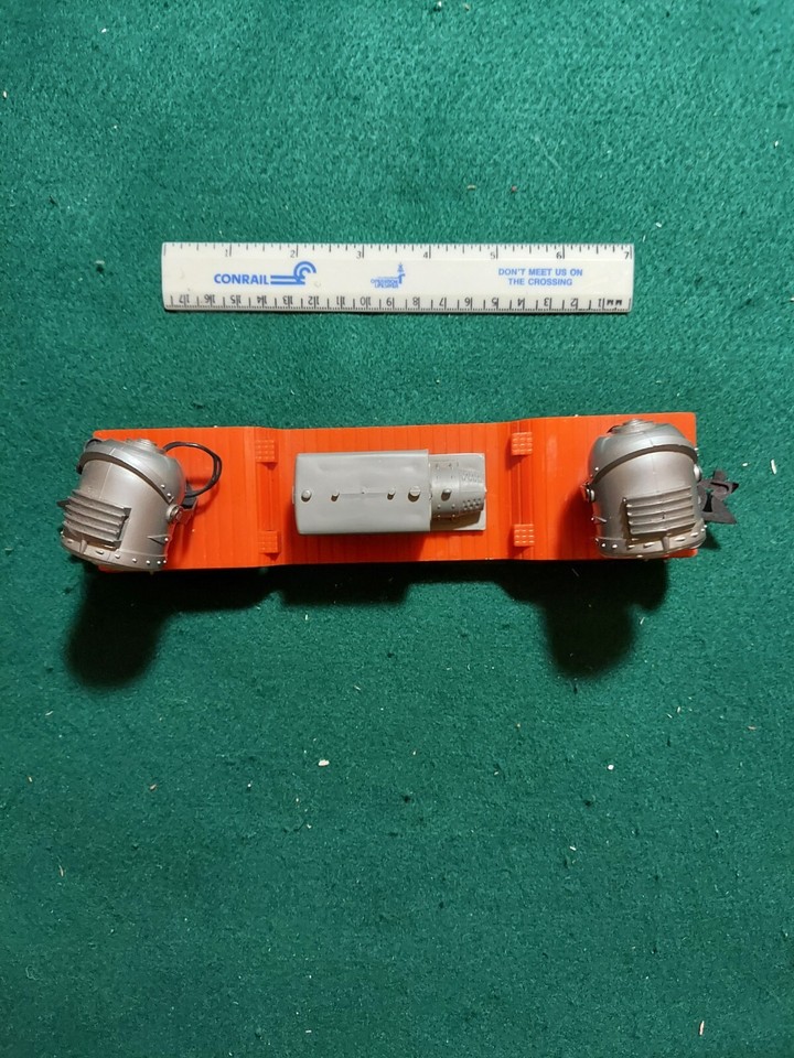 MARX #B.K.X 4581 FLAT CAR WITH 2 SPOT LIGHTS | eBay