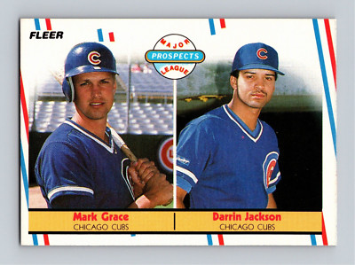 Mark Grace 1988 Fleer Major League Prospects Rookie #641 Cubs RC | eBay