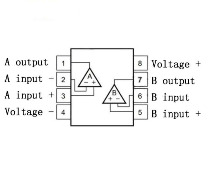 V8 Dual Op-amp HiFi Module Replace OP06AT02 SS3602 HA8801 8802 ...